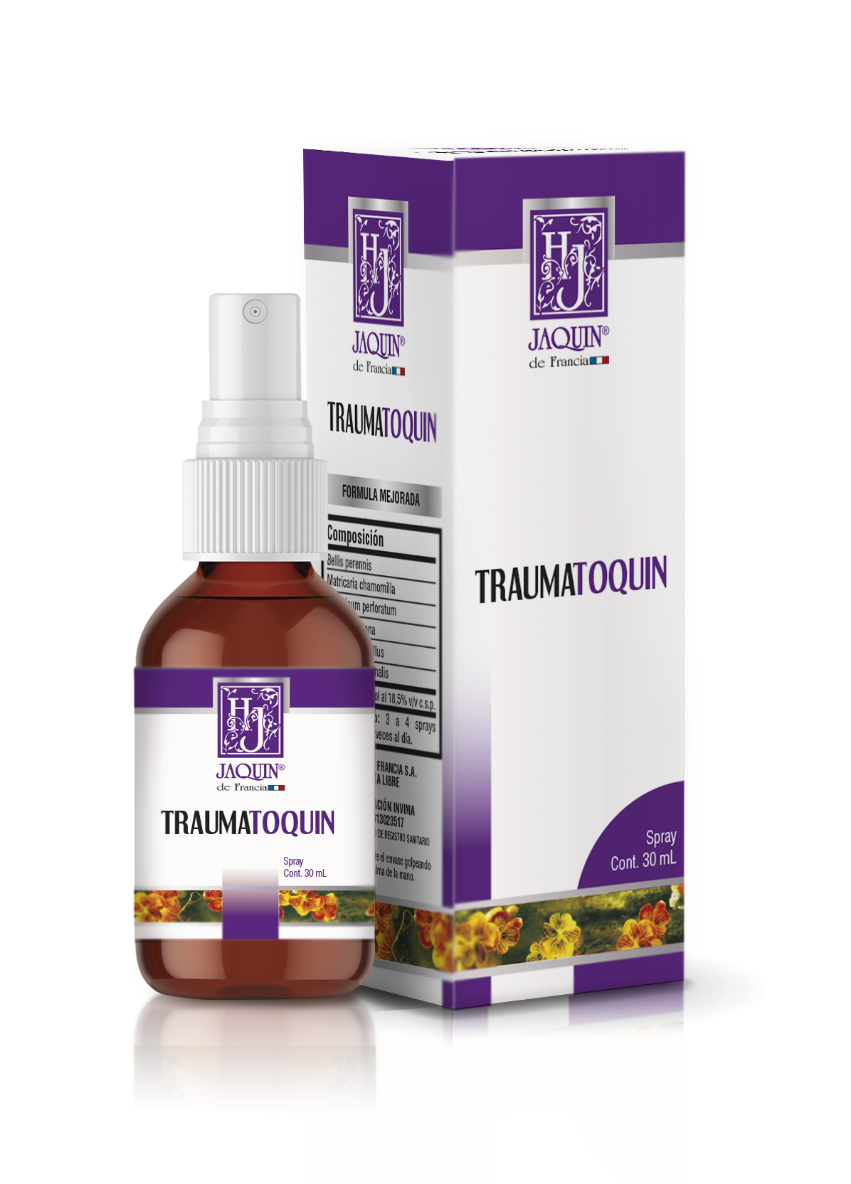 Traumatoquin Esencia Floral 30 ml | ROSAS SAS
